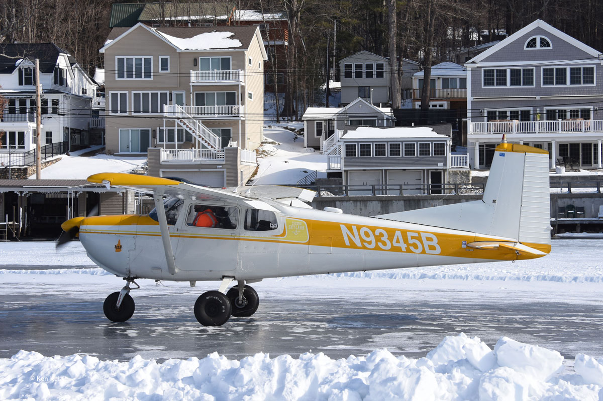 Alton Bay, New Hampshire’s Ice Runway Is Attracting Much Attention ...