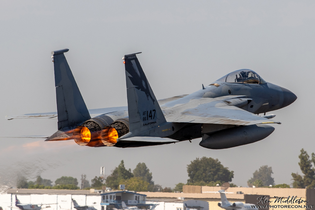 144th Fighter Wing F-15 Eagles – Photorecon