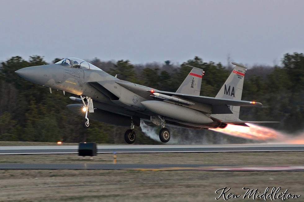 104th Fighter Wing F-15 Eagle Night Missions – Photorecon.net