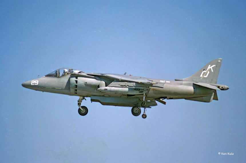 Dwindling Numbers: U. S. Marine Corps is Retiring the AV-8B Harrier ...